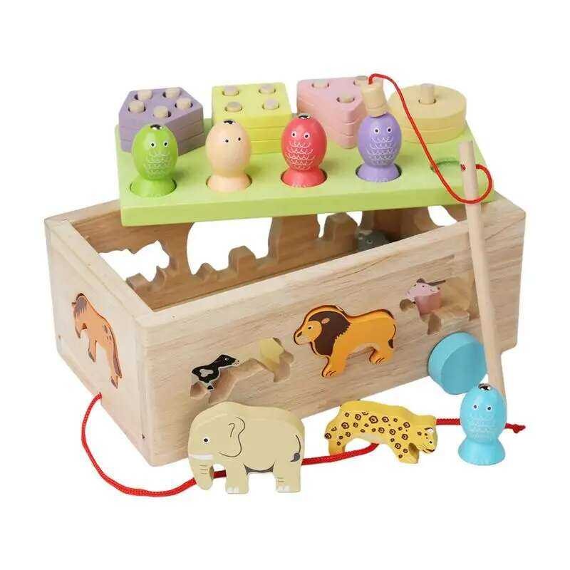 Tt Hugis Wooden At Pagsasamang Game Pagsunud-Sunurin Ng Mga Laruan Eduional Learning Preschool ...