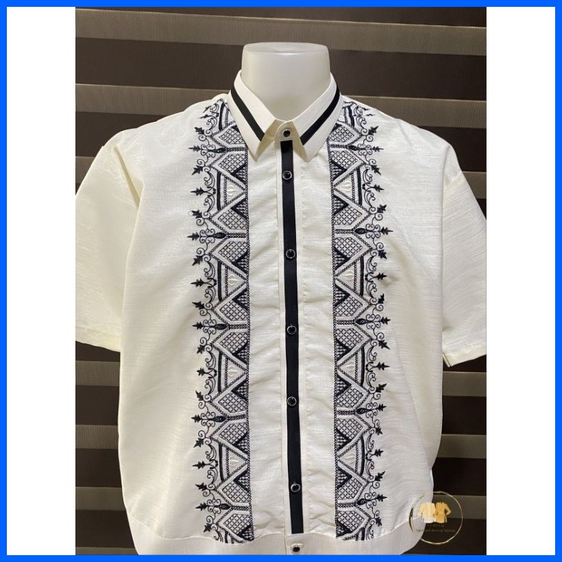Polo Jacket Barong Tagalog Jusilin | Shopee Philippines