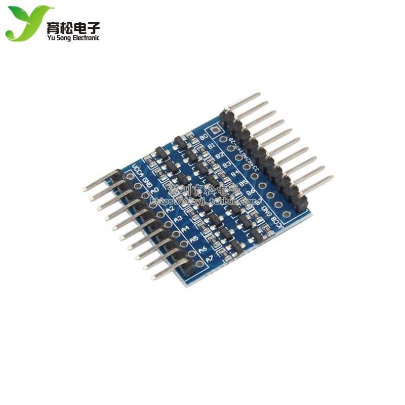 8-channel 3.3V-5V 5V-3.3V IIC UART SPI TTL bidirectional level ...