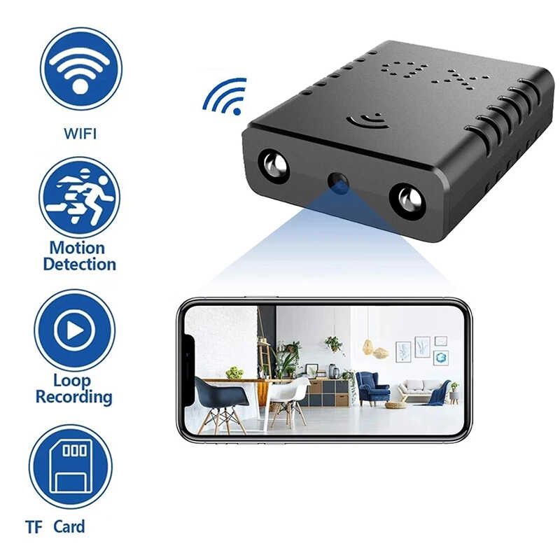 Wifi XD Smart Wireless HD 1080P Ip Smallest Mini Camcoer Sport Micro ...