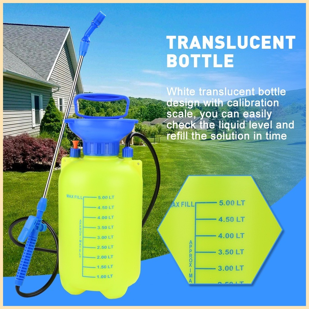 【Pump Sprayer】5/8L Pressure Sprayer Compressed Air Spray Garden Sprayer ...