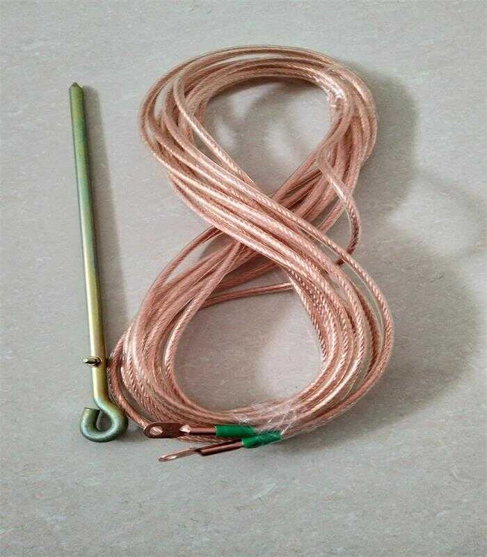 Lightning rod grounding wire lightning protection connection wire roof ...