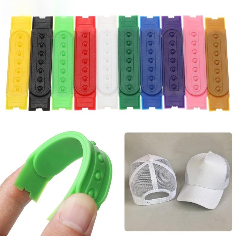 7 Holes Adjustable Hot Hats Repair Fasteners Single Row Buckle Baseball ...