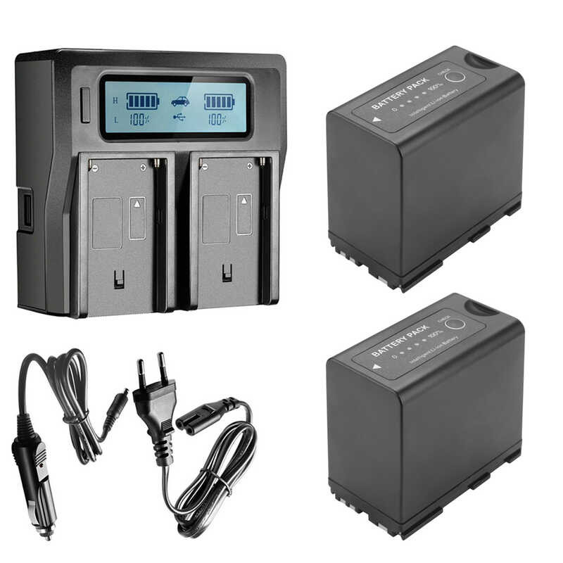 7800Mah Bp-975 Bp-945 Baterya Para Sa Canon C100, C100 Mark Ii, C300 ...