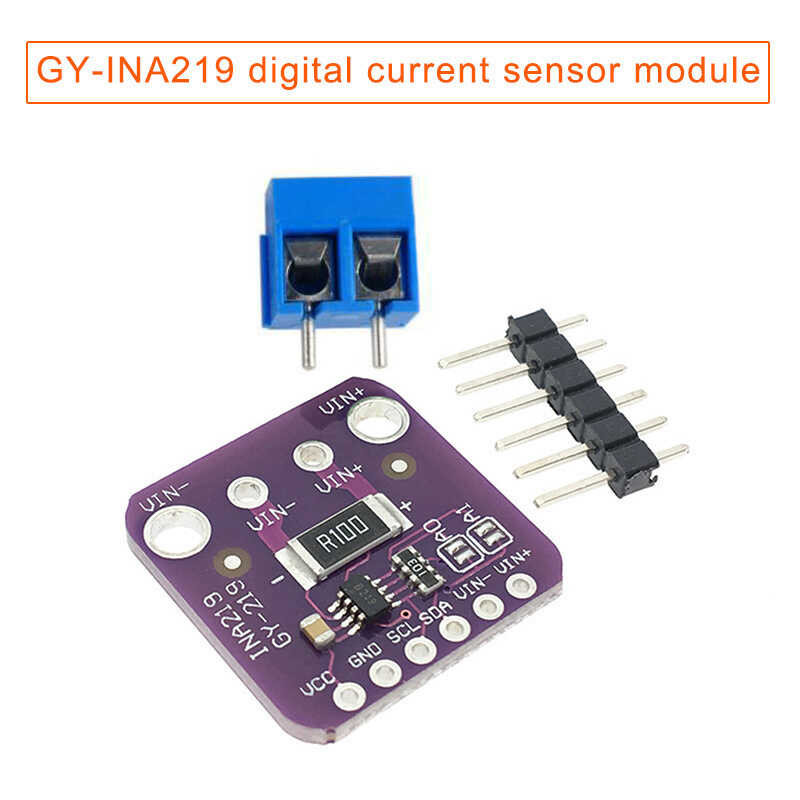 Purple GY-INA219 high-precision i2c digital current sensor module | Shopee Philippines