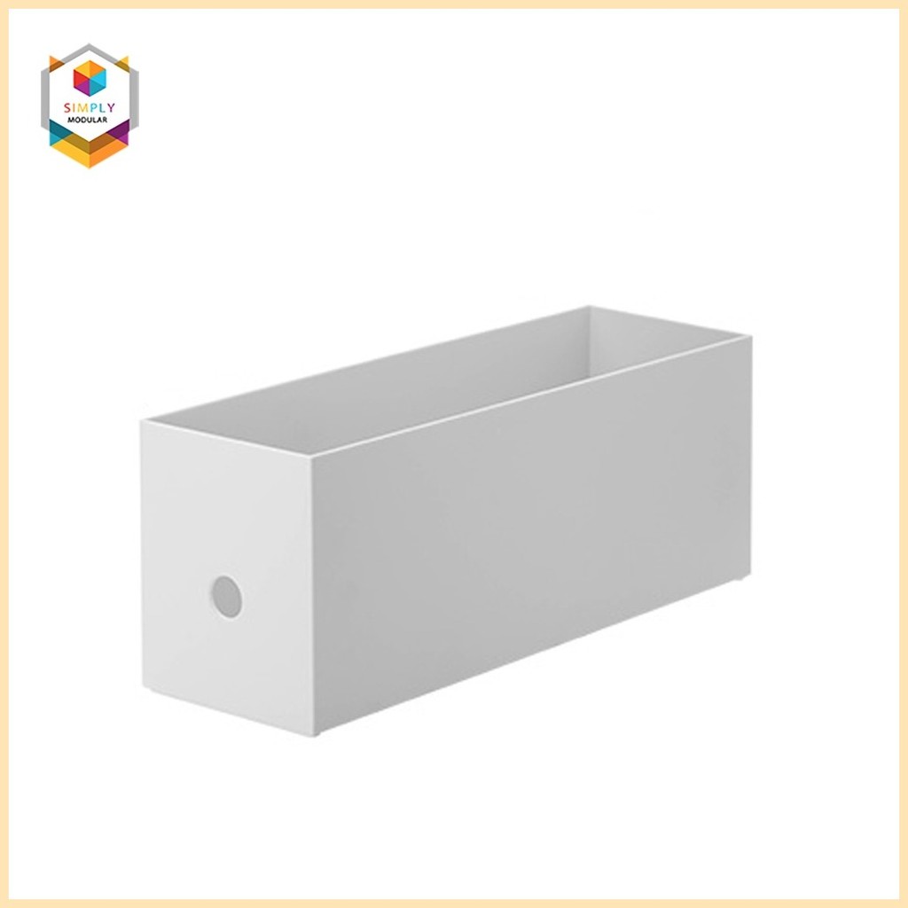 Shimoyama Muji Style File Storage Box Height 12cm Cabinet Organizer ...
