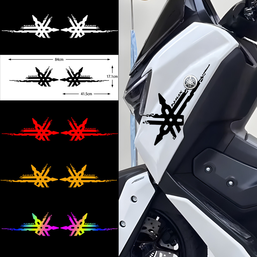 For YAMAHA NMAX155 Motocycle Head Stickers Motorcycle Accessories ...