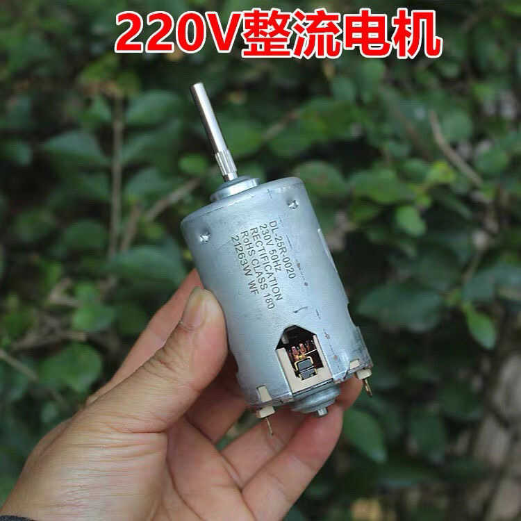 220V AC to DC Motor Rectifier Front Ball Bearing 230V Generator 80W ...
