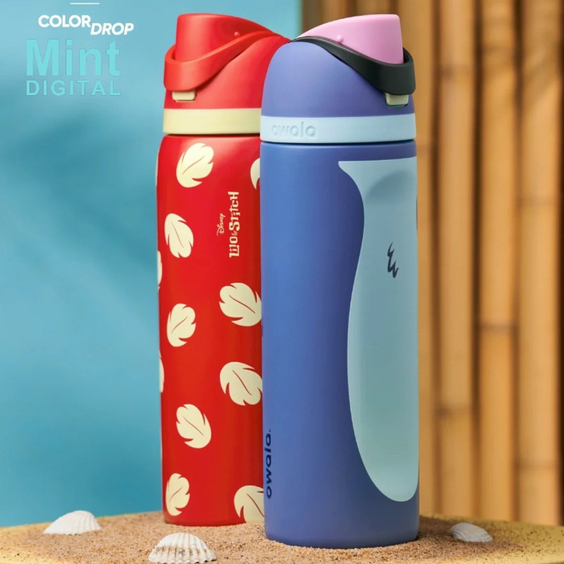 Owala Cup Limited Edition Stitch Co-branded Owala FreeSip Insulated ...