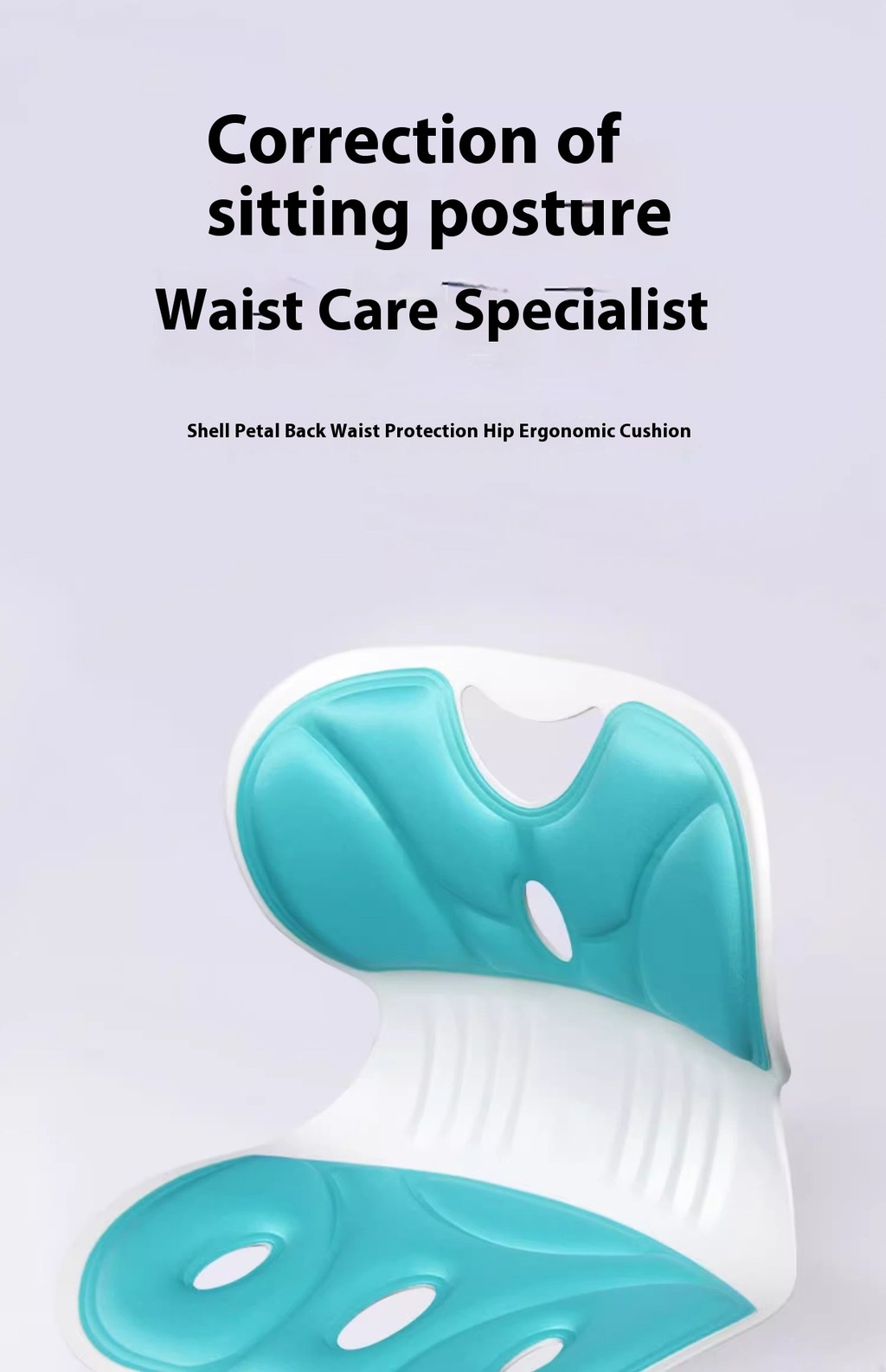 Posture Corrector Chair Lumbar Back Support Maternity Cushion Curable ...