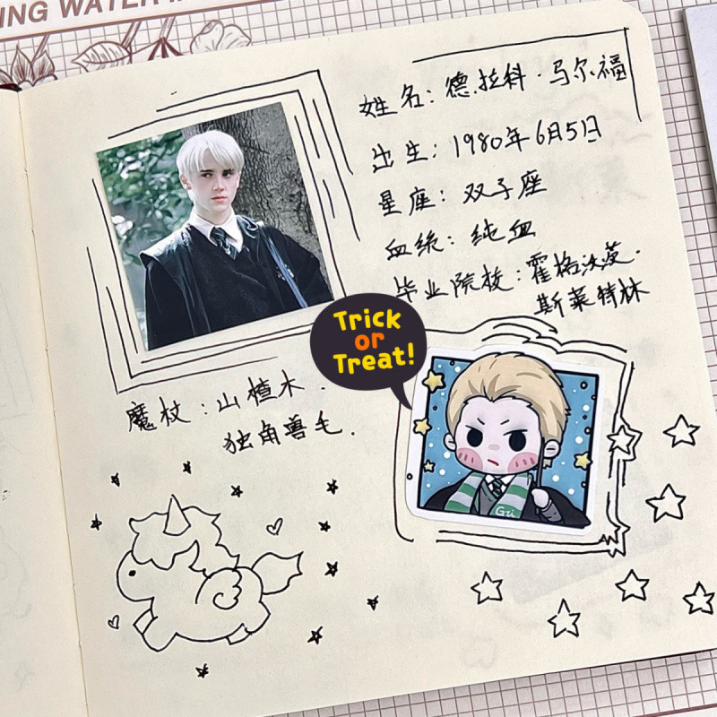 New Harry Potter Colorful Window Notebook Good-looking Creative ...