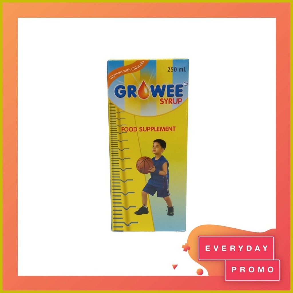 ๑ Growee Syrup 250ml (Vitamins with Chlorella) | Shopee Philippines