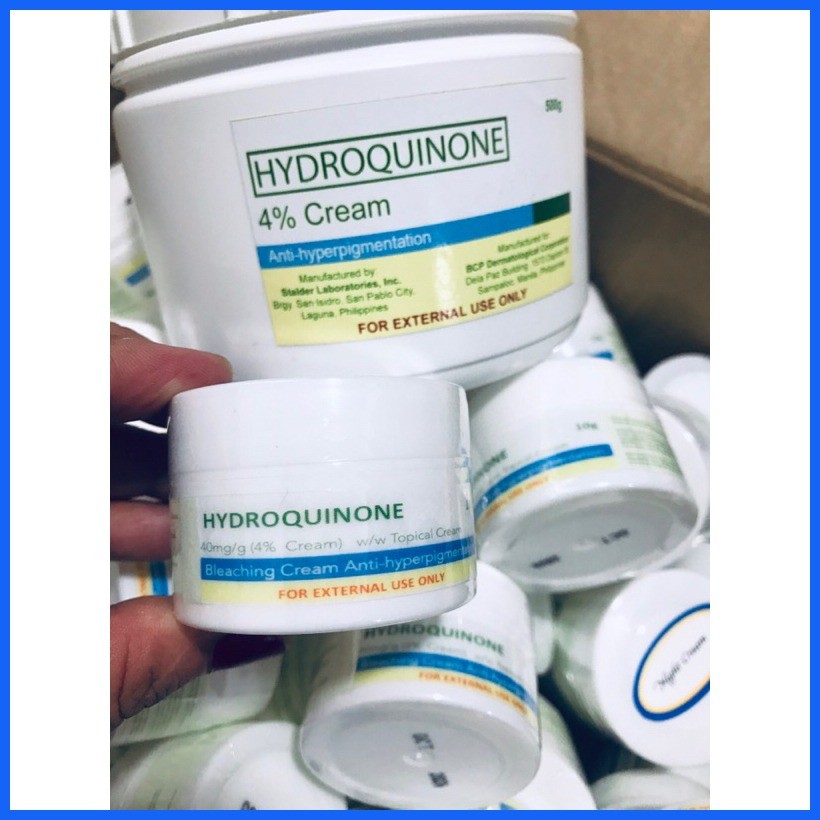 Hydroquinone 4% cream -10g ( Melasma/Pekas/Hyperpigmentation) | Shopee ...