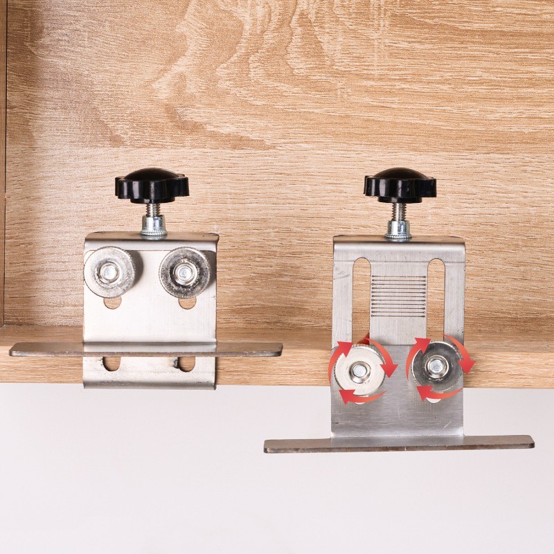 Home Furniture Panel Locator Stainless Steel Adjustable Woodworking Jig ...