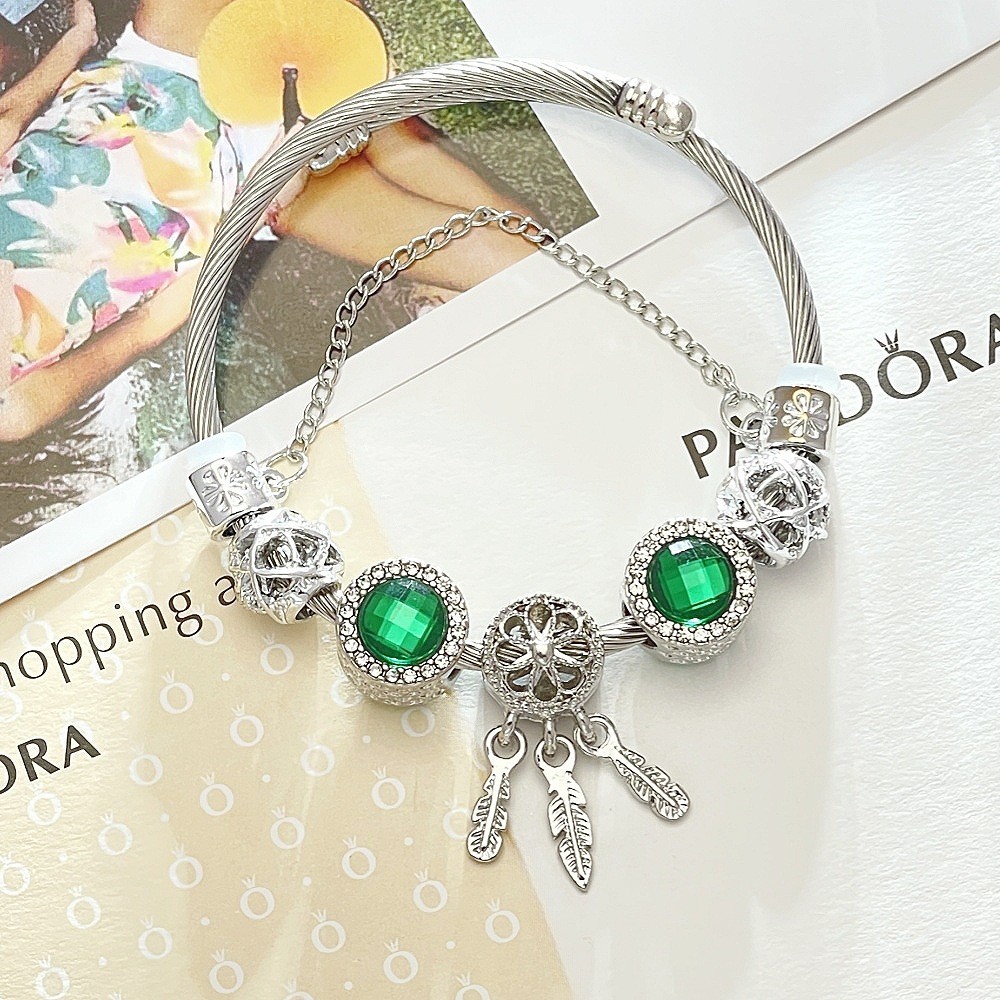 Pandora Bracelet Wealth Health Protection Love Success Study Lucky ...