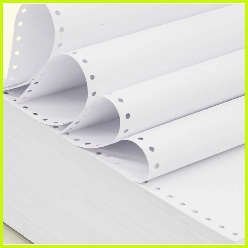 2Ply 1000 set/3ply 500set Carbonless Continuous Form Paper 9.5inch x ...