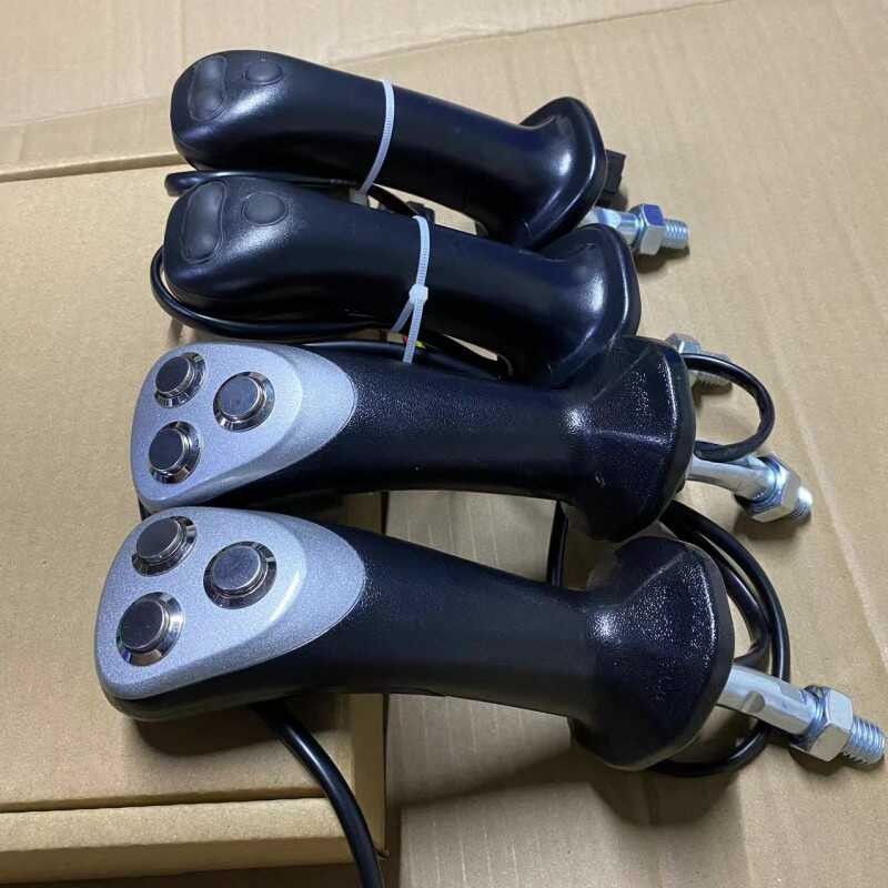 Wheel Excavator Modified Wood Machine Iron Grab Control Lever Three ...