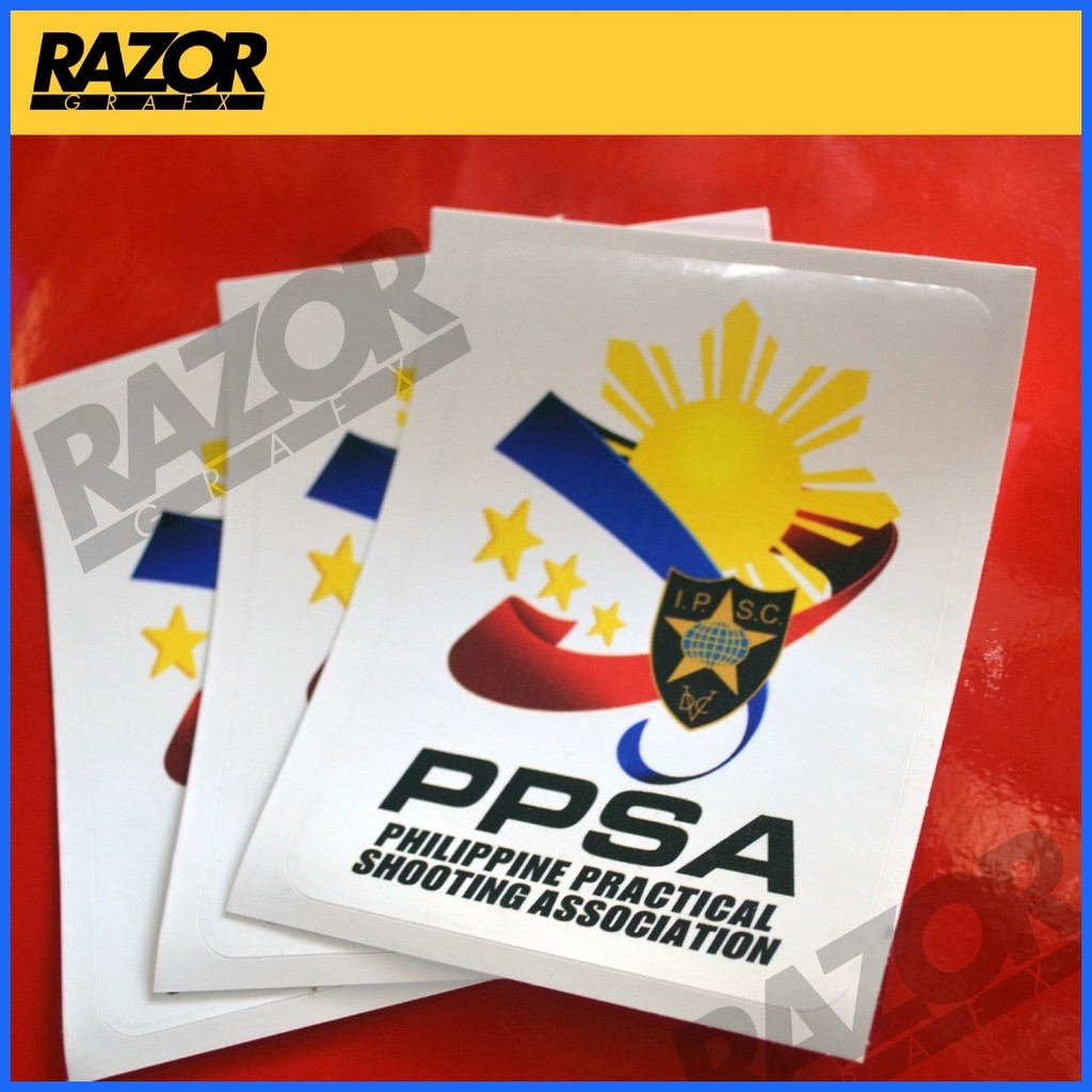 ⇨ PPSA - NROI - IPSC Logo - Laminated Car Sticker for Gun Enthusiasts ...