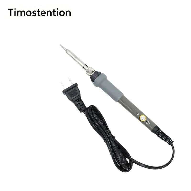 W Gray Adjustable Temperature Electric Iron US 110V Solder Household ...