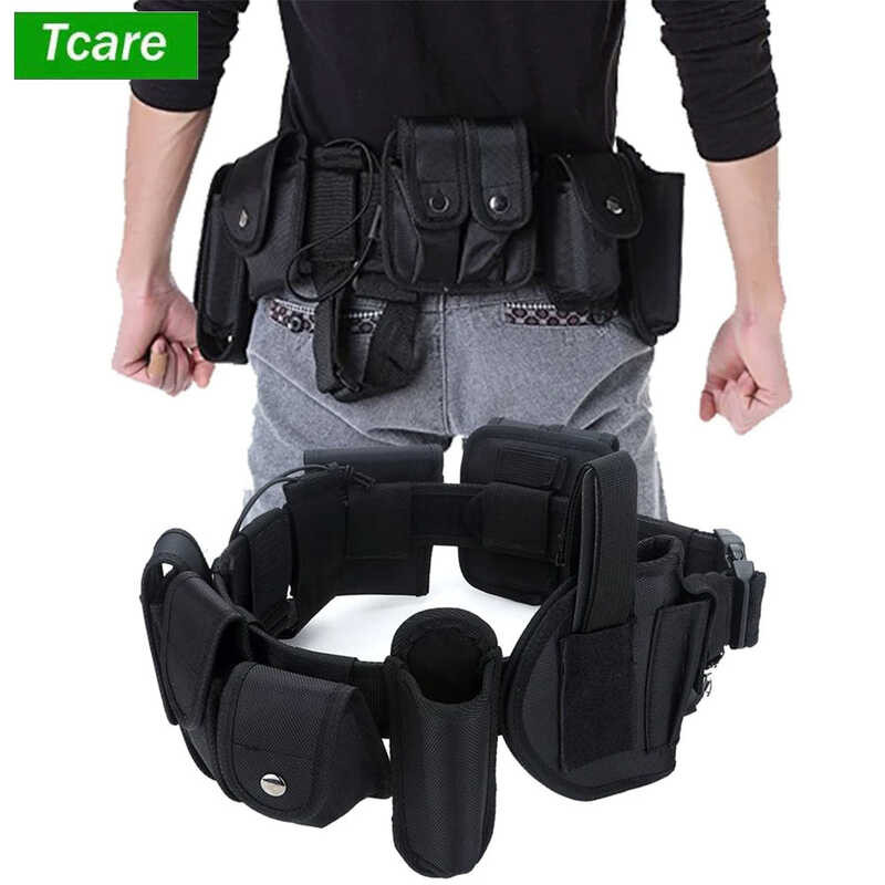 Police 3 7C Tactical Security Guard Belt, Versatile knife Modular ...