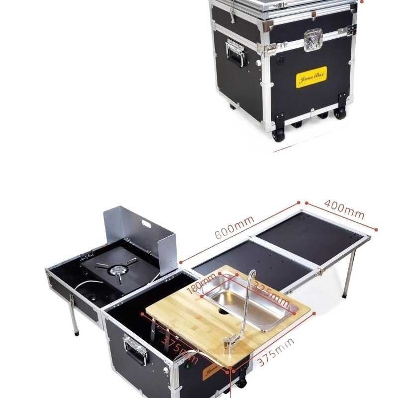 Enl Jensen Outdoor Mobile Kitchen Car Mounted Multi Functional Small ...