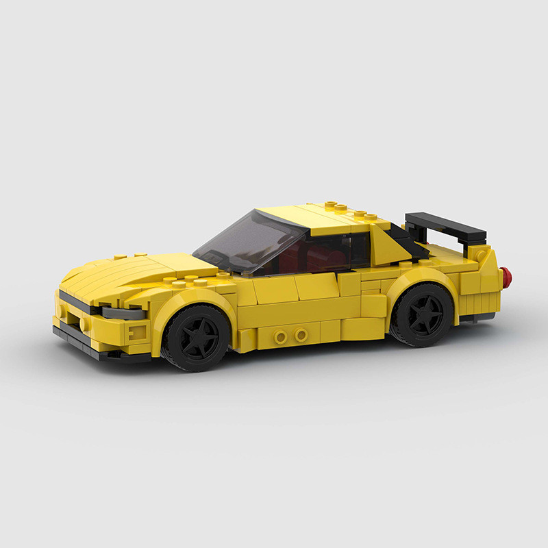 MOC Nissan GTR R32 Super Sports Cars Building Blocks Compatible With ...