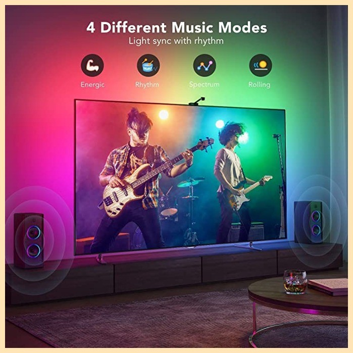 TUYA TV Backlight LED with Camera for 21-65 Inch TV and Computer Screen ...