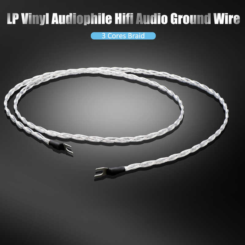 Audio Hifi CD Player 3 Strands Braided LP Vinyl Phono Signal E ...