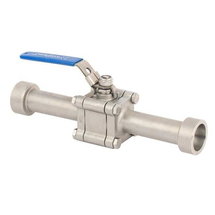 Three Piece High-Pressure Threaded Ball Valve Ss304-Q11f-2000Wog ...