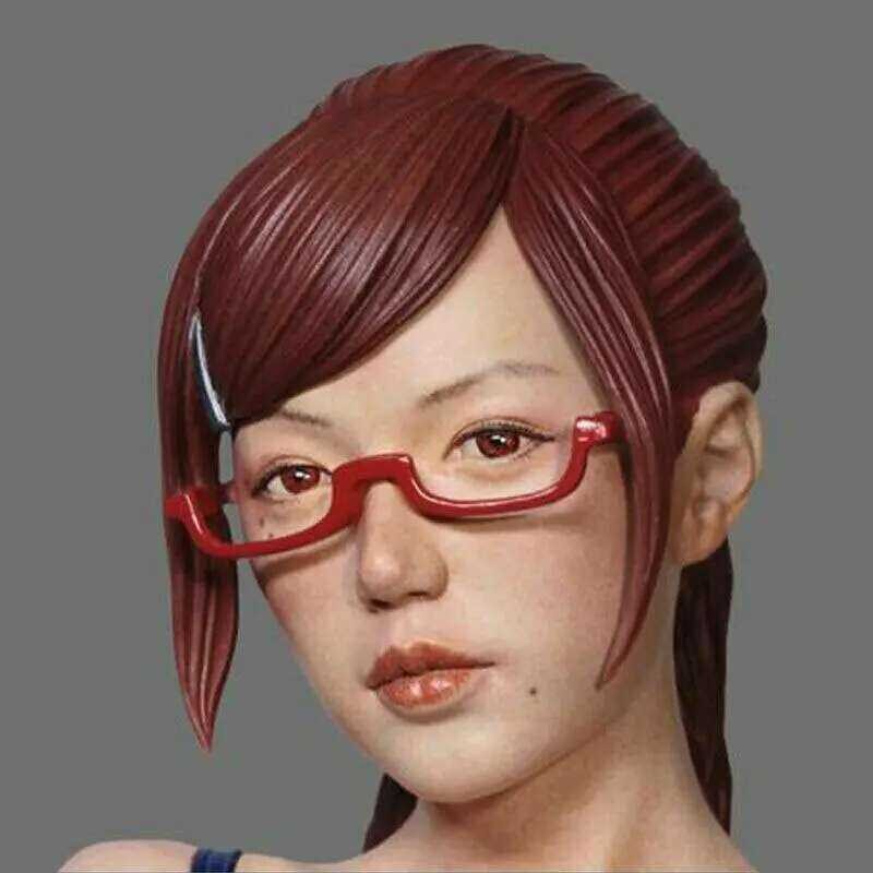 Sn Wong Work Unpainted 1/6 Resin Model Garage Kit Japan Women Girl Wear ...