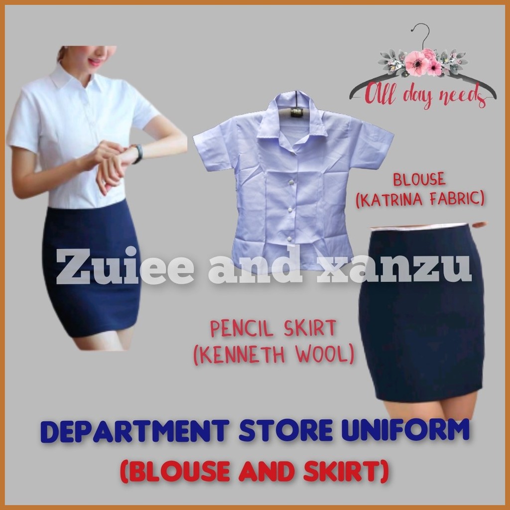 ♀ 1BS' SM UNIFORM SET// DEPARTMENT STORE UNIFORM SET | Shopee Philippines