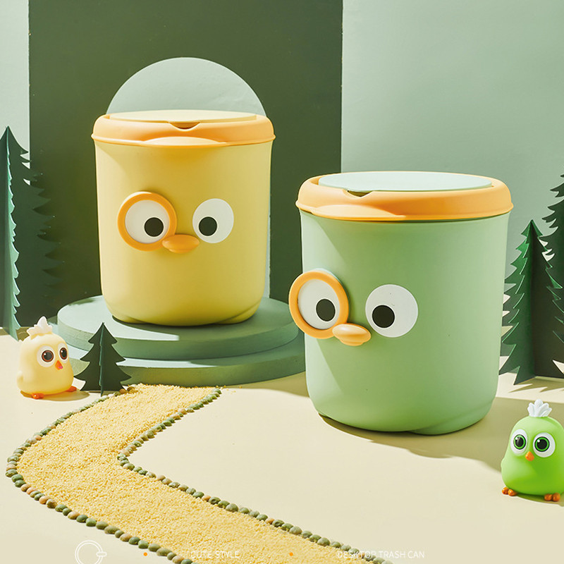 Mini Desk Bin Desktop Trash Can Desktop Bin Small Waste Bin Basket Mini ...