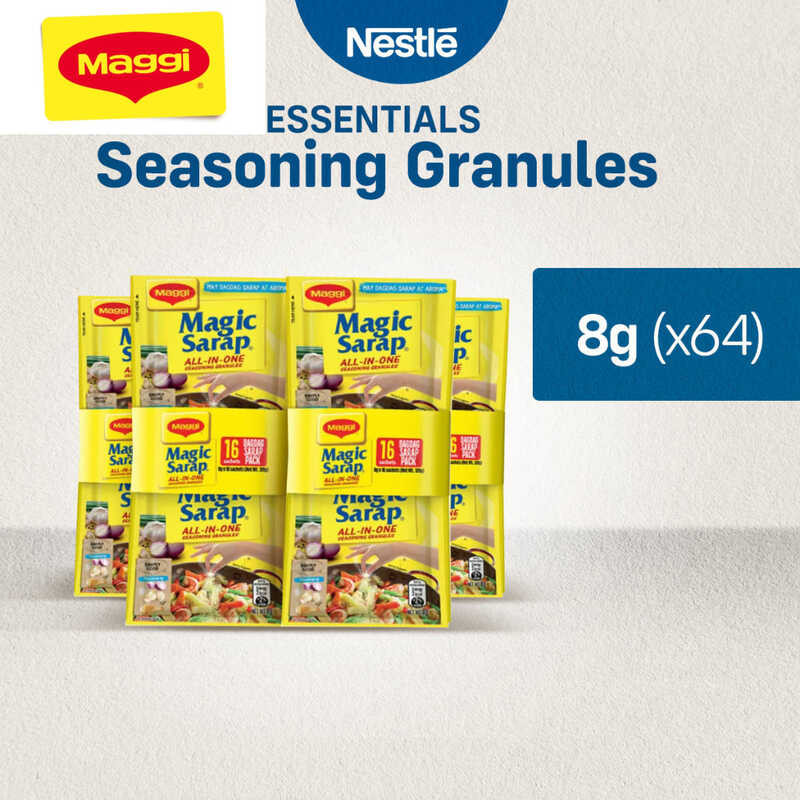 Maggi Magic Sarap All-In-One Seasoning Granules 8g - Pack of 64 ...