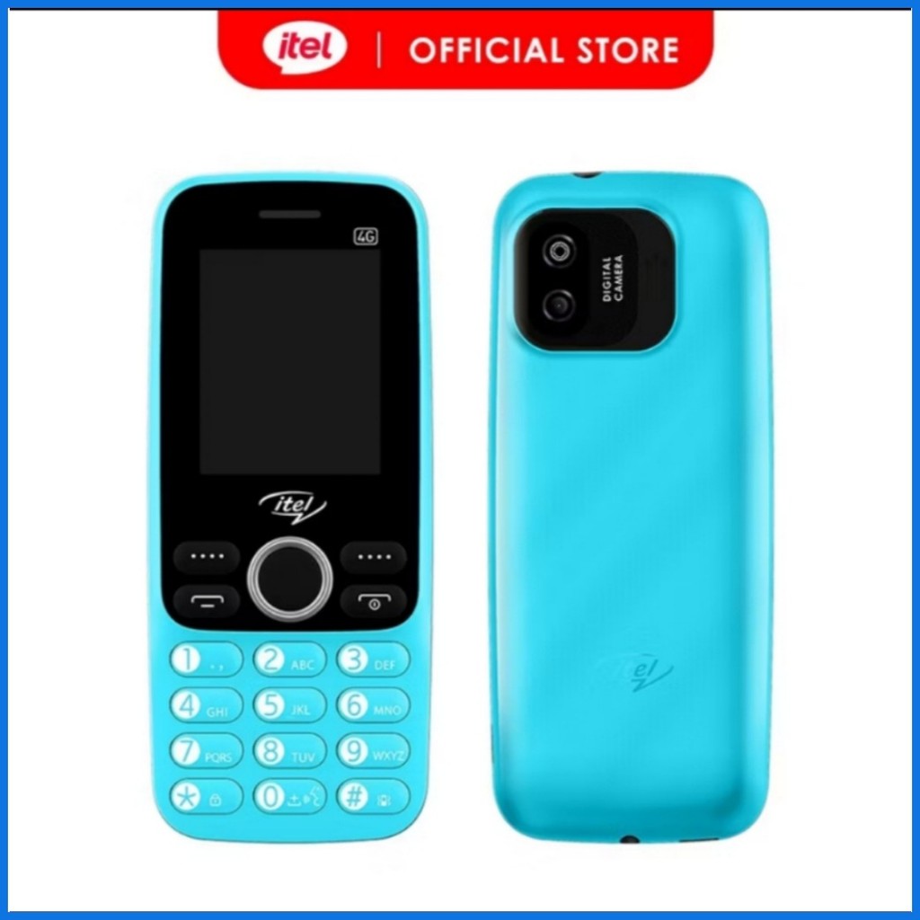 Itel 9020 4G Dual Sim Keypad Basic Phone | 2'' Screen | Wireless FM ...