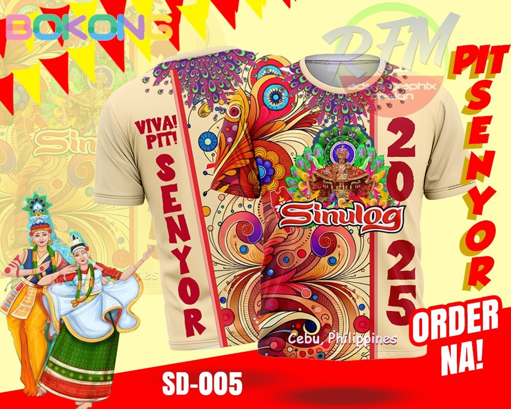 Sinulog Festival Shirt 7 another newly design for sinulog 2025 t-shirt ...