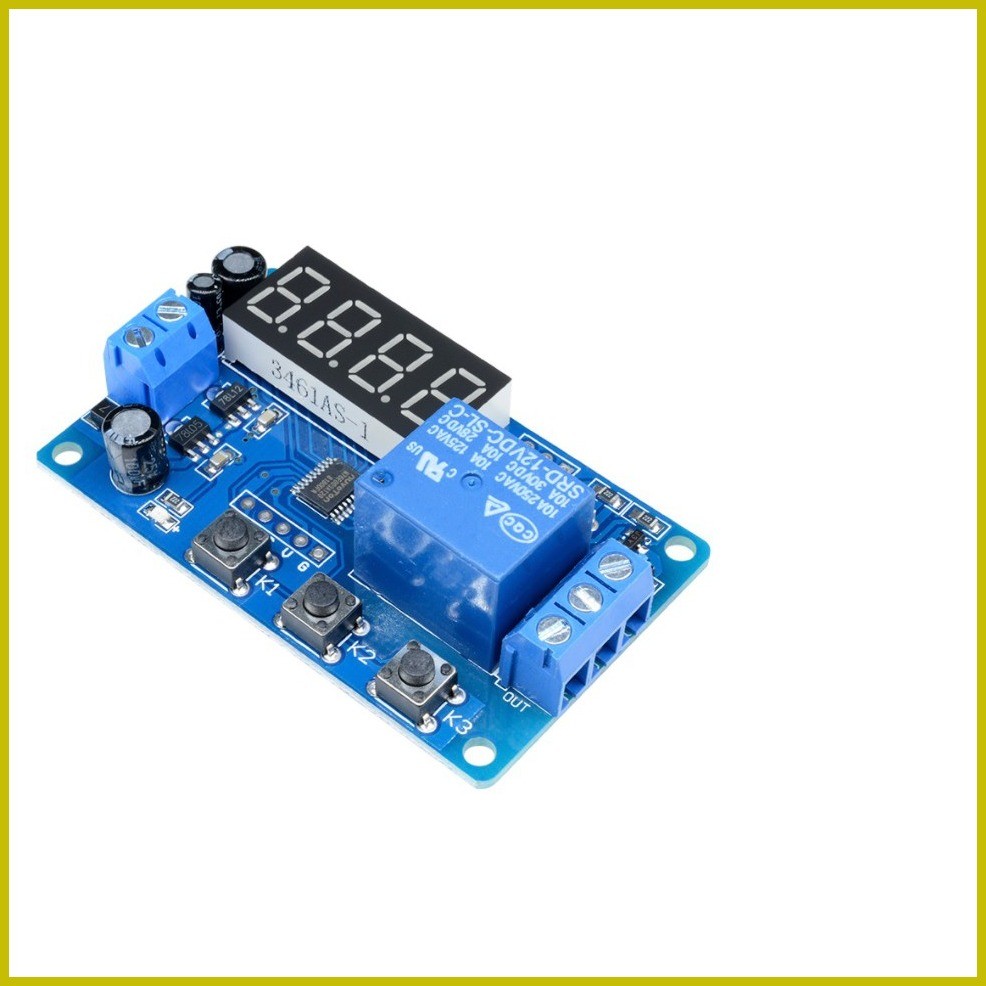 ♠ RELIABLE & ORIGINAL - 4 Digit Timer with Built-in Relay 12V (Deek ...