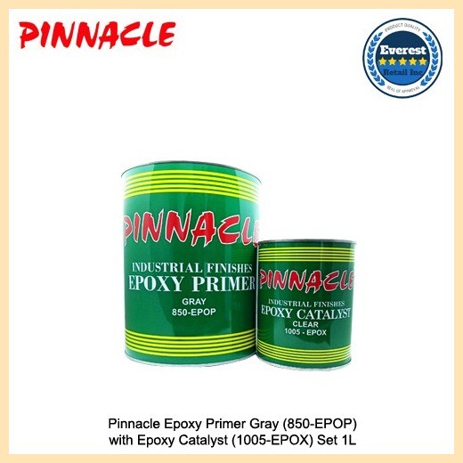 Pinnacle Epoxy Primer with Epoxy Catalyst Set 1L / 4L - Choose Color ...