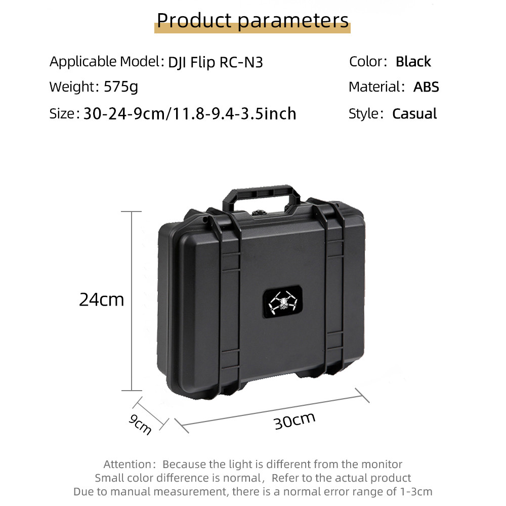 Folding Drone Waterproof Box for DJI Flip Suitcase Small Explosion ...