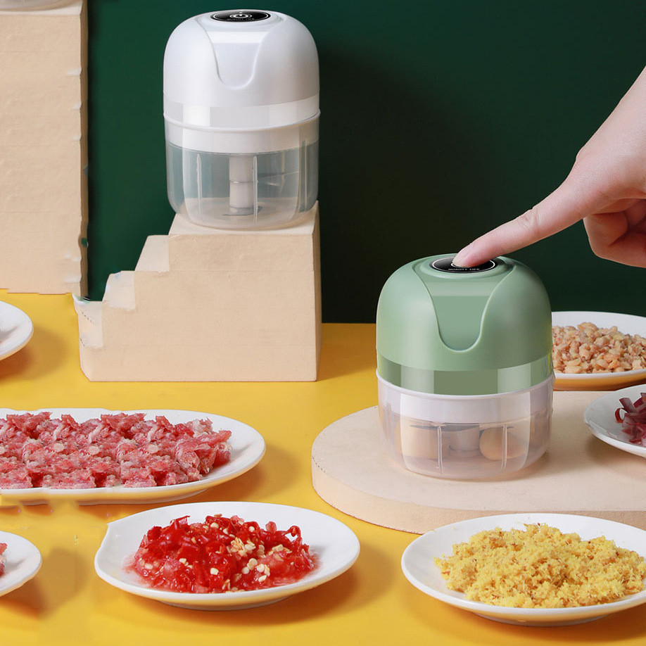 Electric Food Blender Food Grinder 250ML Wireless and Portable Food ...