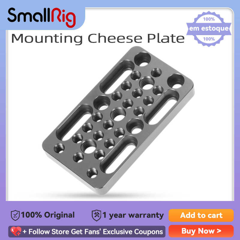 Smallrig Video Switching Cheese Easy Plate For Railblocks, Dovetails ...