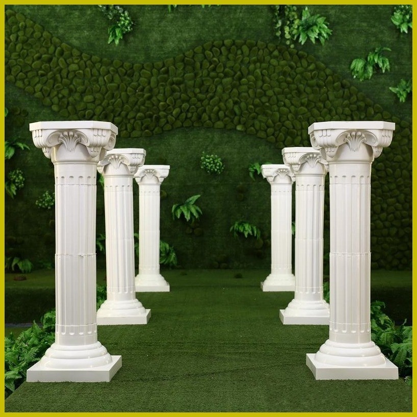 New FP-460 White roman column wedding road/pillar | Shopee Philippines