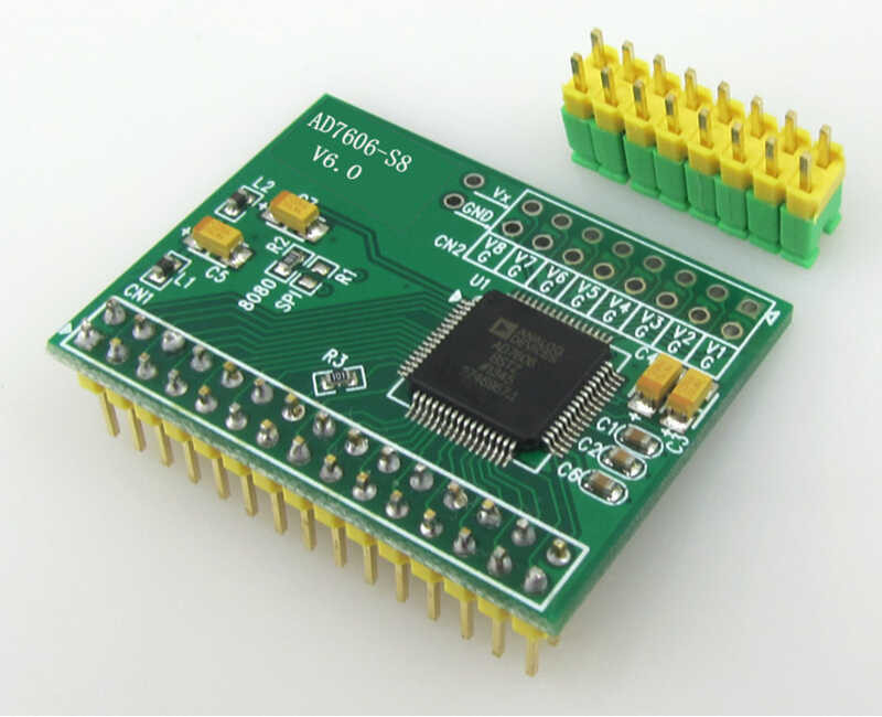 AD7606 data acquisition module 16 bit ADC 8-channel synchronous sampling frequency 200KHz ...
