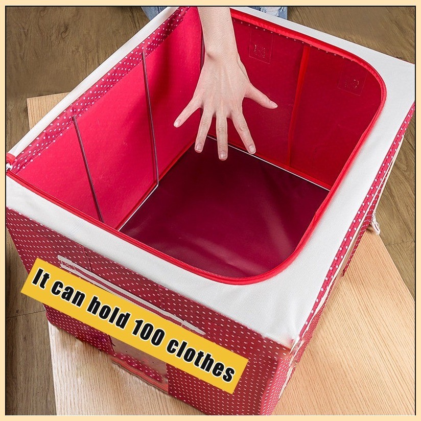 Sienna 100L Storage Box Durabox Folding Clothes Organizer Cabinet for ...