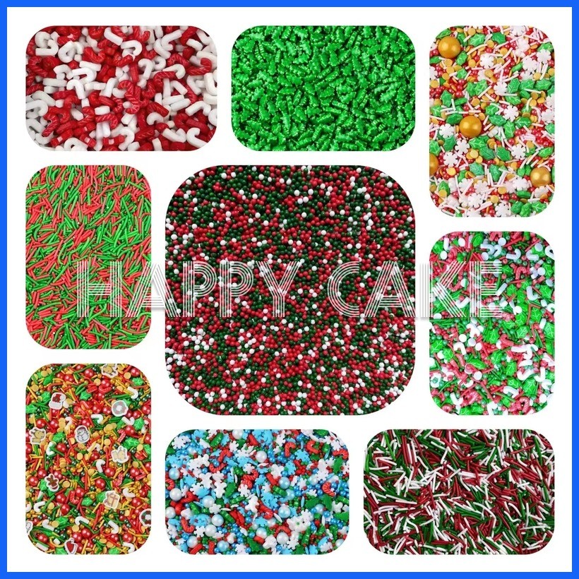 ♣ ♕ ☇ 45grams Edible Candy Sprinkles Confetti Dragees Cupcake Toppings ...