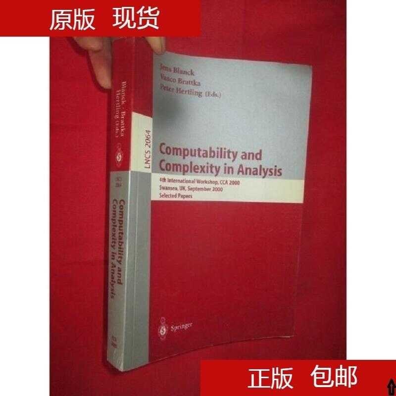 Computability and Complexity in Analysis (小16开 ) | Shopee Philippines