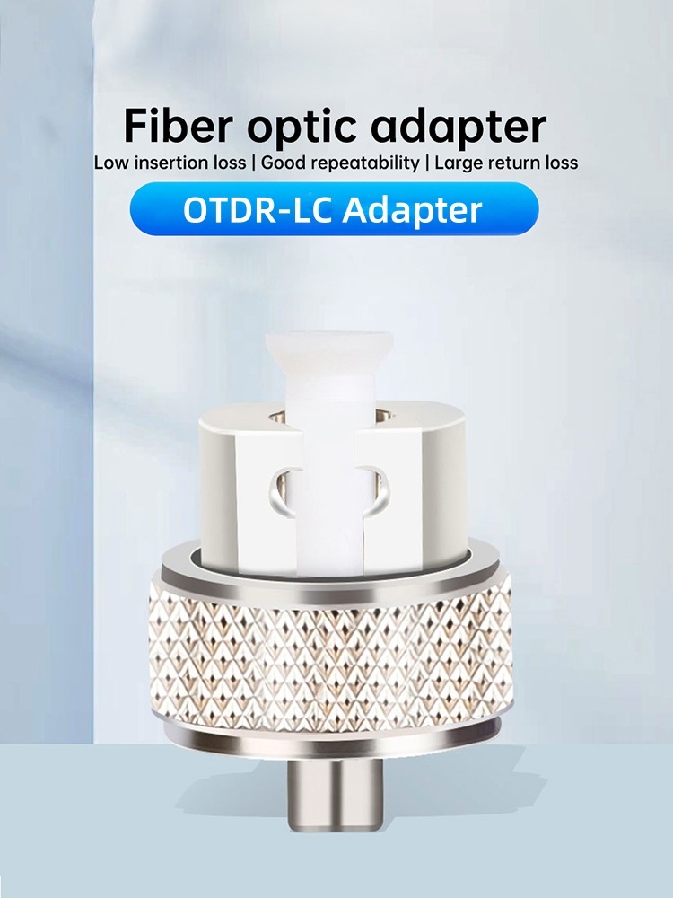 ZOERAX OTDR Fiber Optic Adapter LC Square Connector Optical Time Domain ...