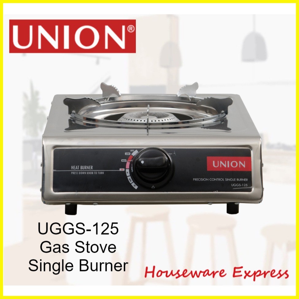 ∈ Union UGGS-125 Single Burner Cast Iron Gas Stove UGGS125 (Houseware ...