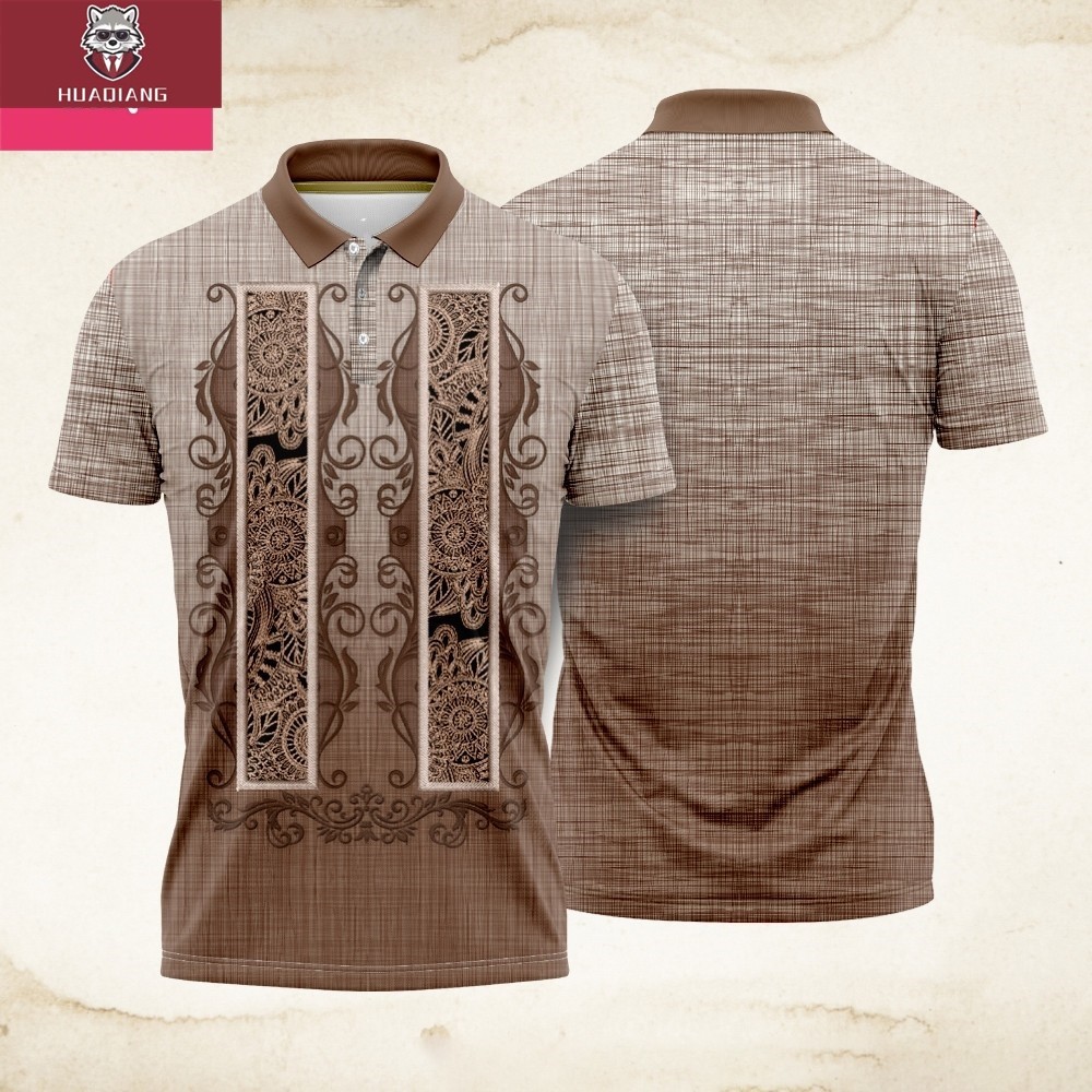 2025 asean inspired ethnic attire barong agalog batik polo for men ...
