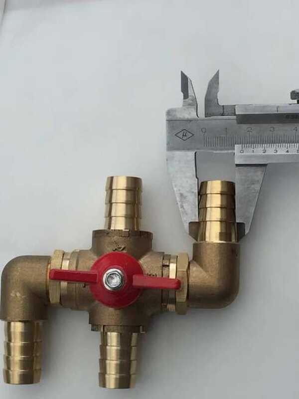 16.5 New Integrated Car Four-Way Valve Heater Valve Water Valve Air ...