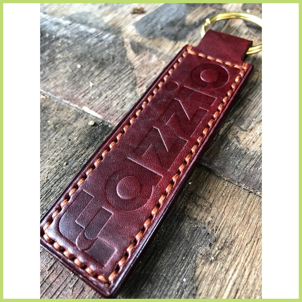 ⭕ Fazzio Leather Keyholder Keychain Vintage900 | Shopee Philippines